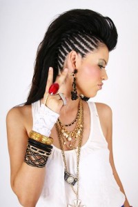 The Half Hawk Hairstyle - Black Hair Style | Black Hair Style